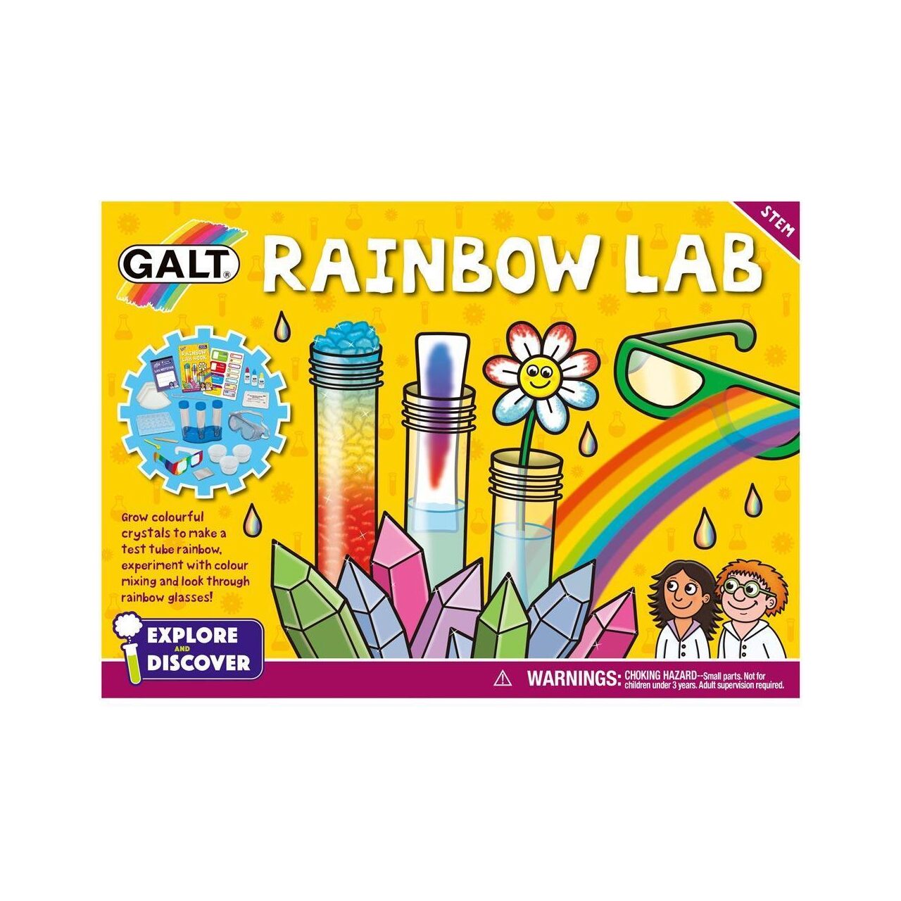 Set experimente - Rainbow lab - Artool.ro
