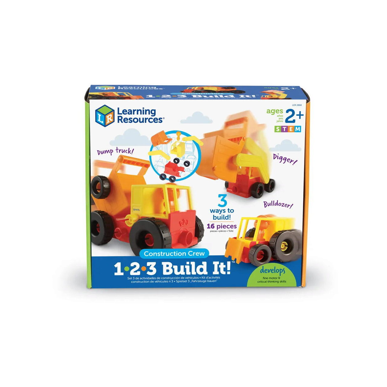 1-2-3 Build It!™ - Utilaje de constructii - Artool.ro