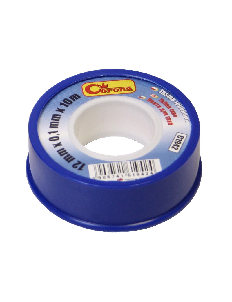 Banda teflon, 12 mm x 0.1 mm x 10 m, RICHMANN - Artool.ro