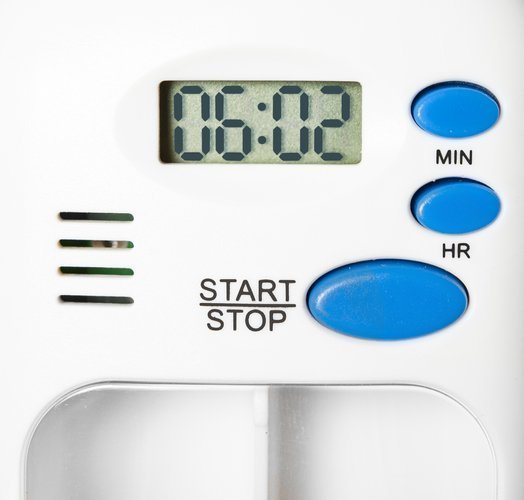 Dozator/organizator pentru medicamente, cu alarma, 2 compartimente, 5 ...