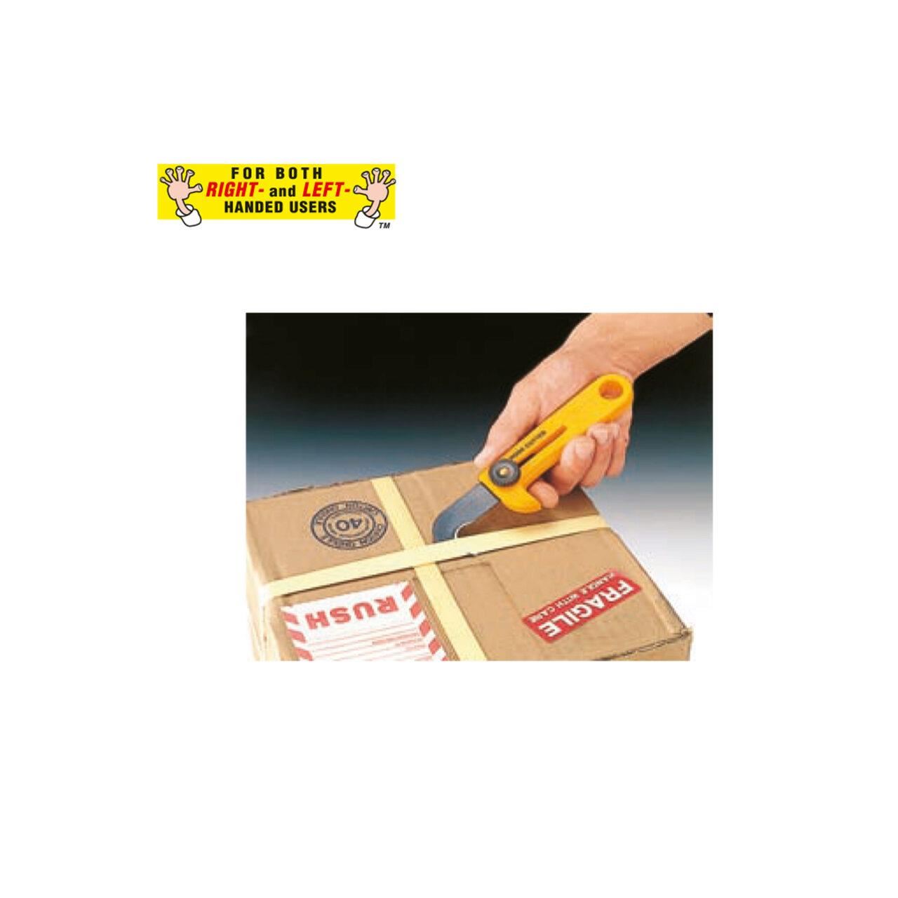 Cutter industrial varf curbat tip HOK - OLFA Galben - Artool.ro