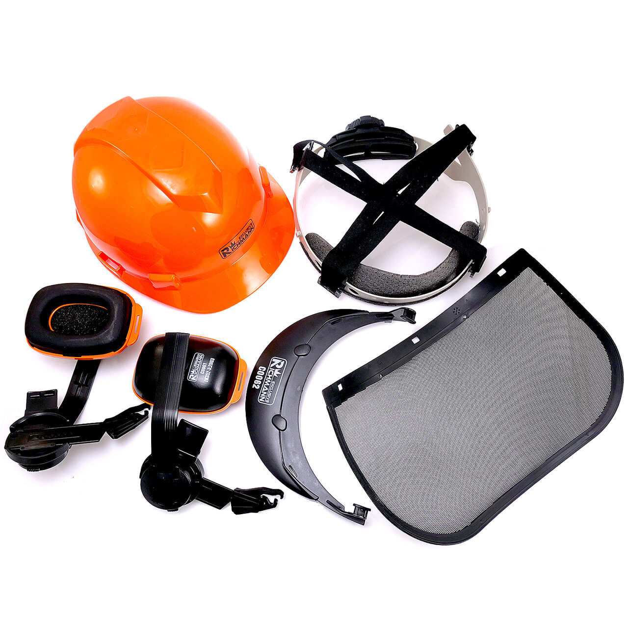 Casca protectie cu viziera si antifoane - Artool.ro