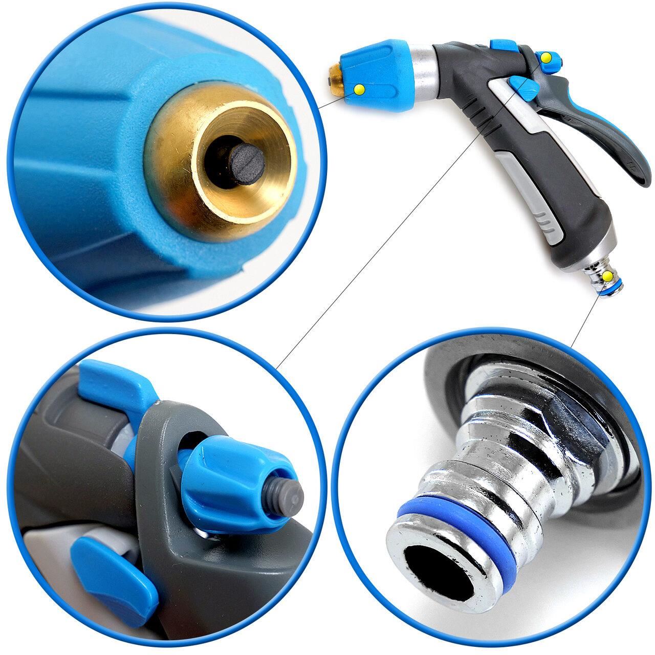 Pistol stropit gradina, 2 moduri, metalic, Aquacraft - Artool.ro