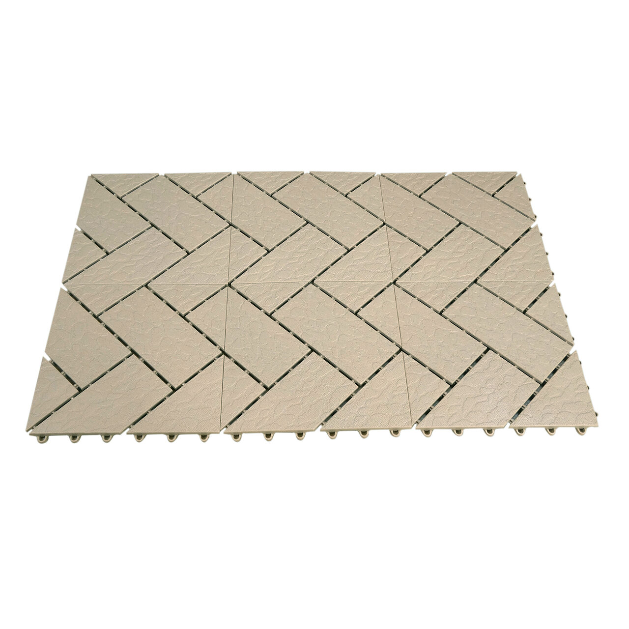 Podea de gradina/terasa, PVC, 30x30 cm, set 6 buc - Artool.ro