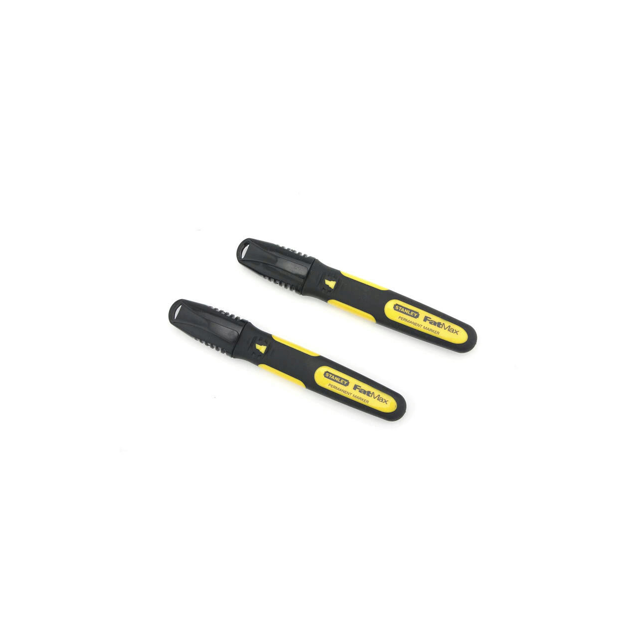 Stanley 0-47-314, marker negru fatmax, permanent cu varf lat - Artool.ro