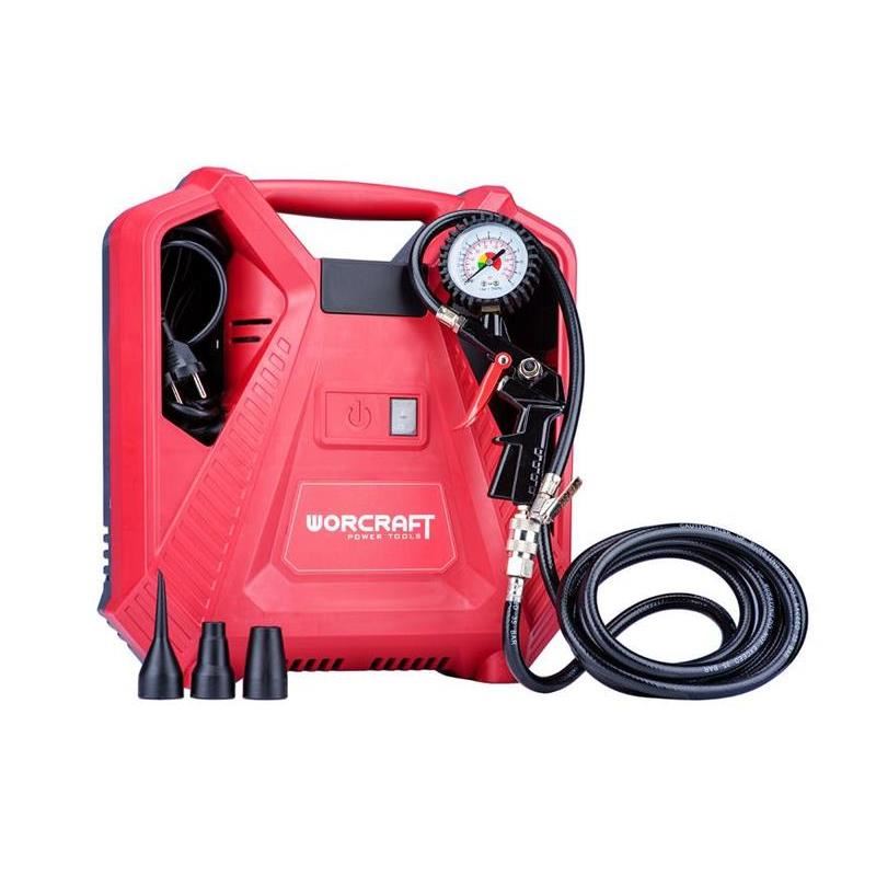 Compresor portabil 8 bar, 1100 W, 180 l/m, Worcraft - Artool.ro