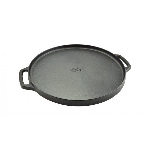Placa gratar, fonta, rotunda, 2 fete, 44.5 cm, Perfect Home - Artool.ro
