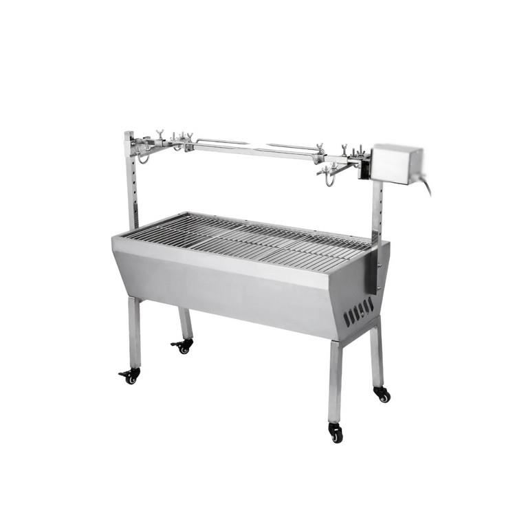 Rotisor cu grill, cu roti, 125x59x95 cm, Perfect Home - Artool.ro