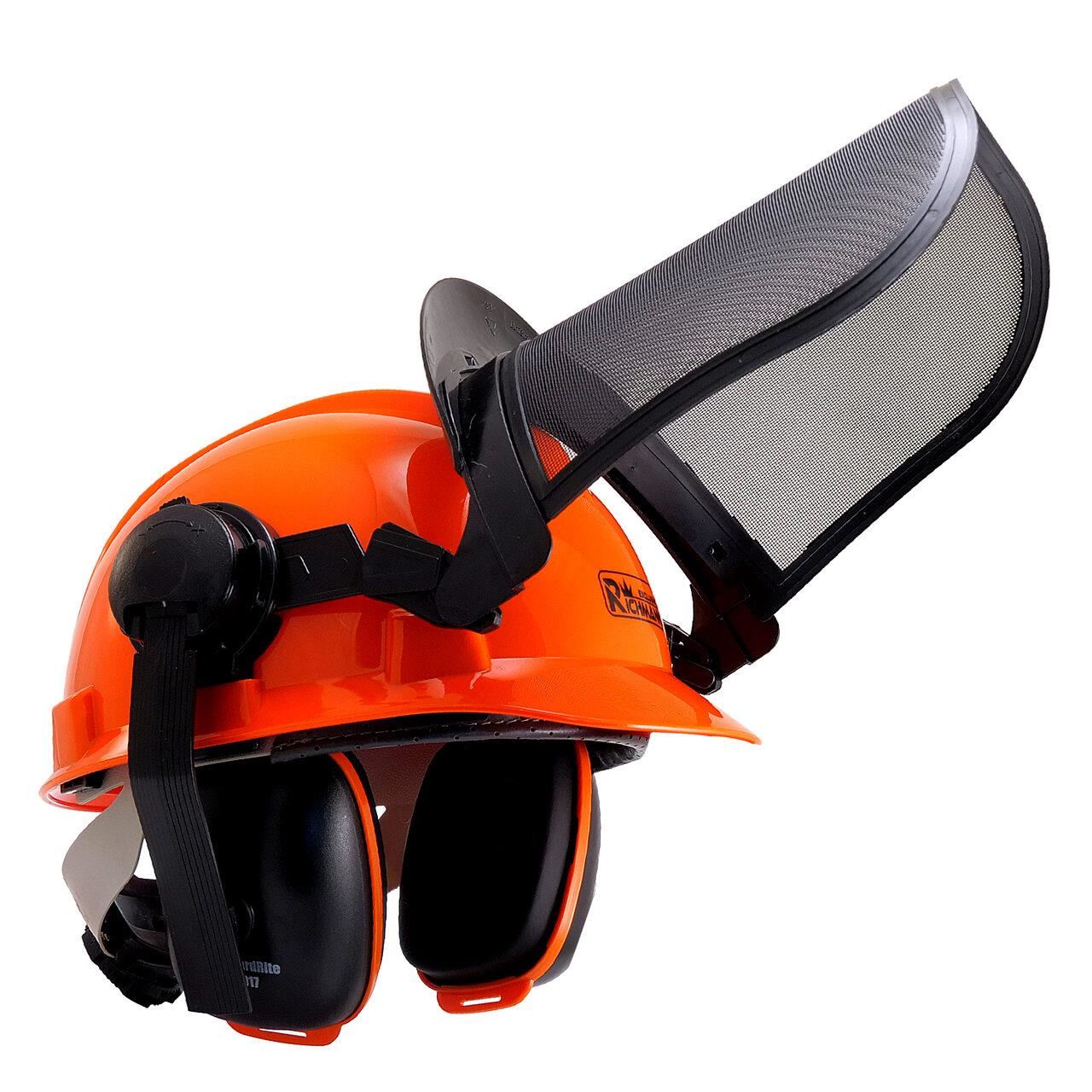 Casca protectie cu viziera si antifoane - Artool.ro