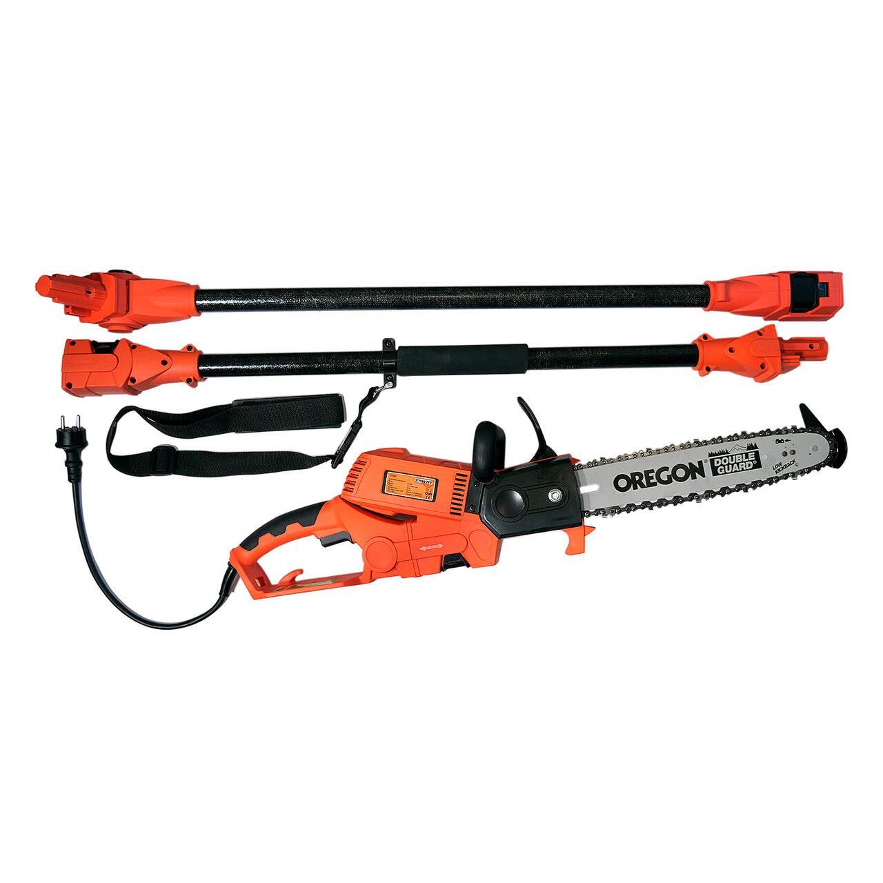 Drujba electrica pentru crengi, 900 W, maner telescopic 1.7-2.6 m, 23.5 ...