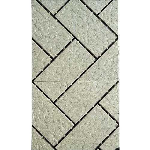 Podea de gradina/terasa, PVC, 30x30 cm, set 6 buc - Artool.ro