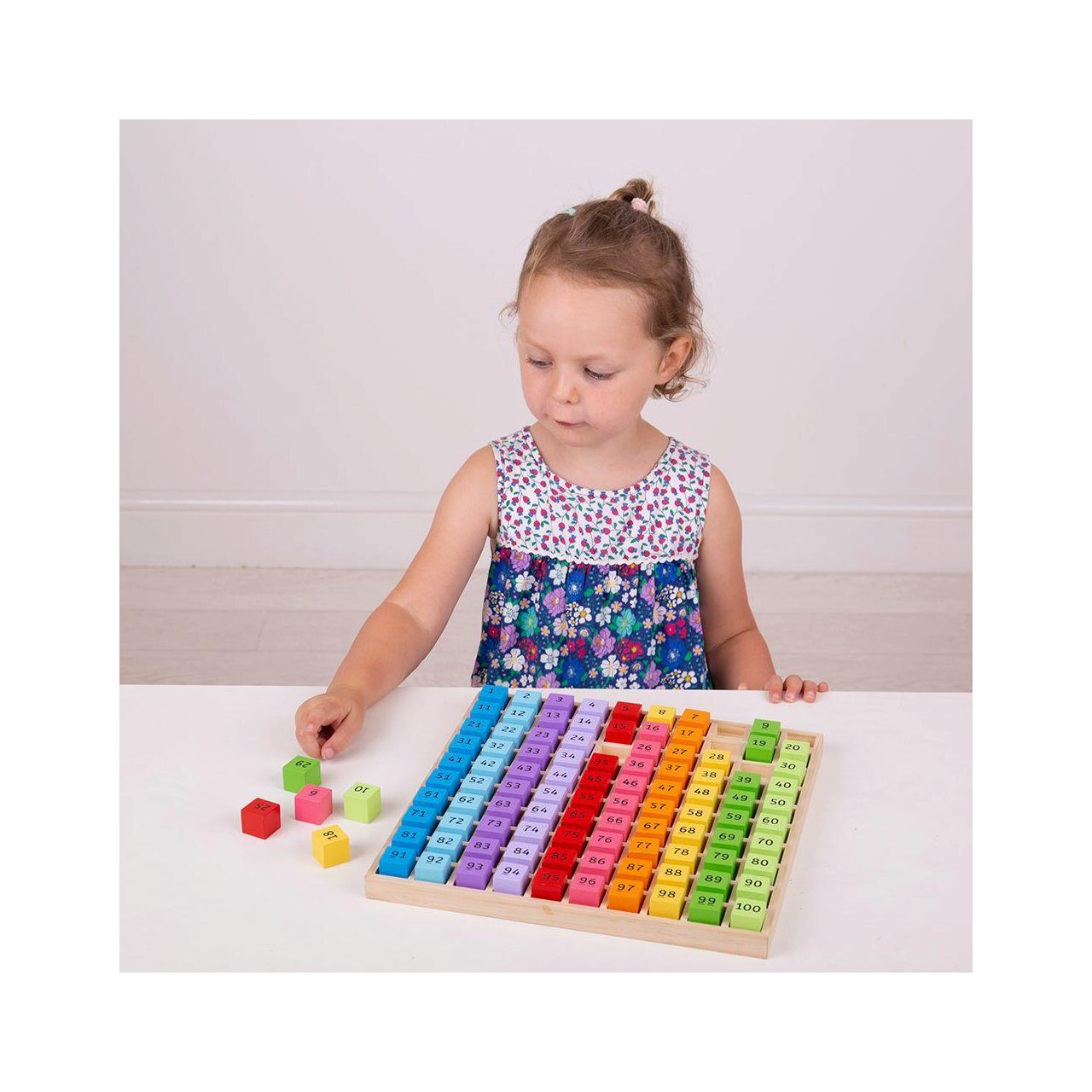 Tabla cu 100 de numere colorate - Artool.ro