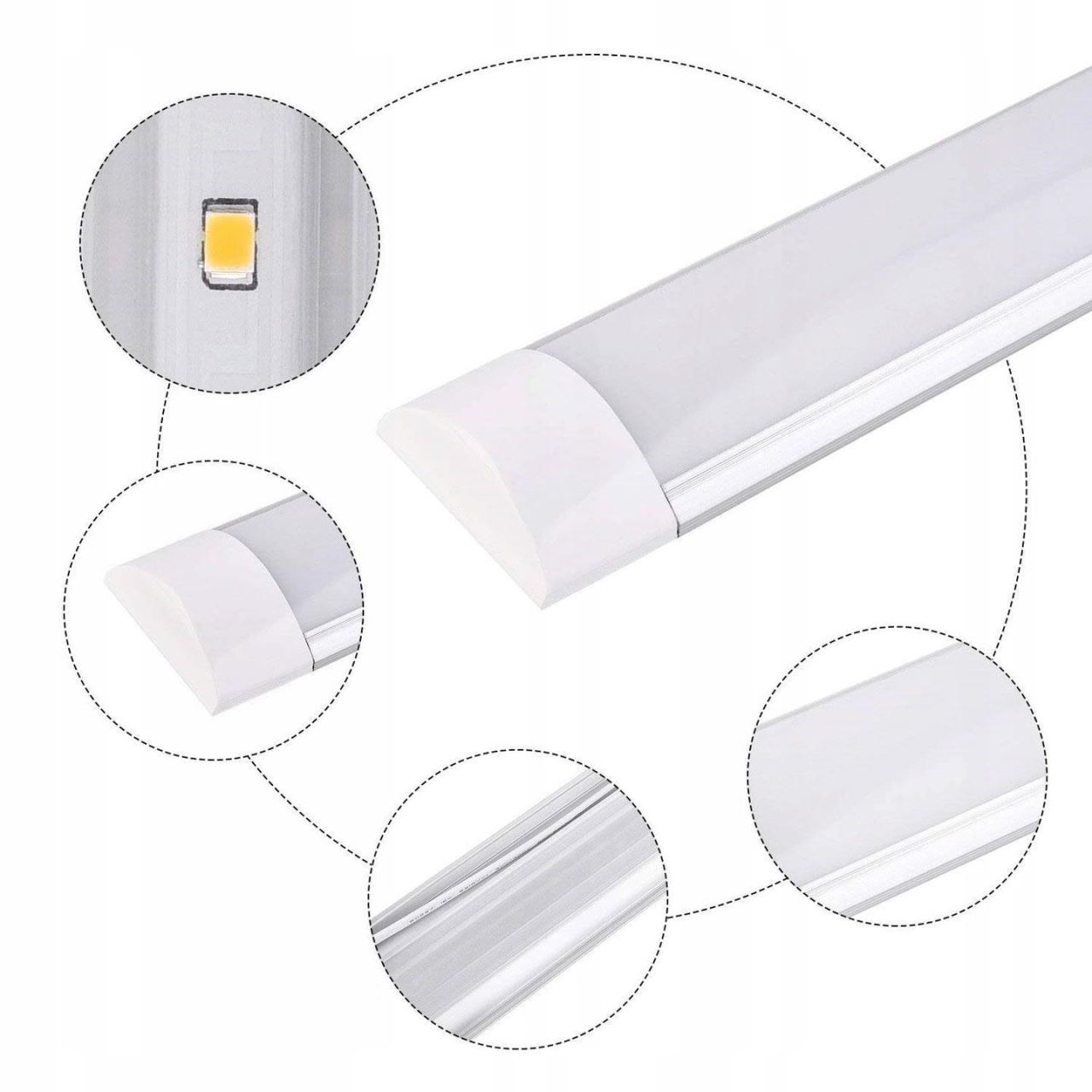 Aplica Neon cu led 36 W, 120 cm - Artool.ro