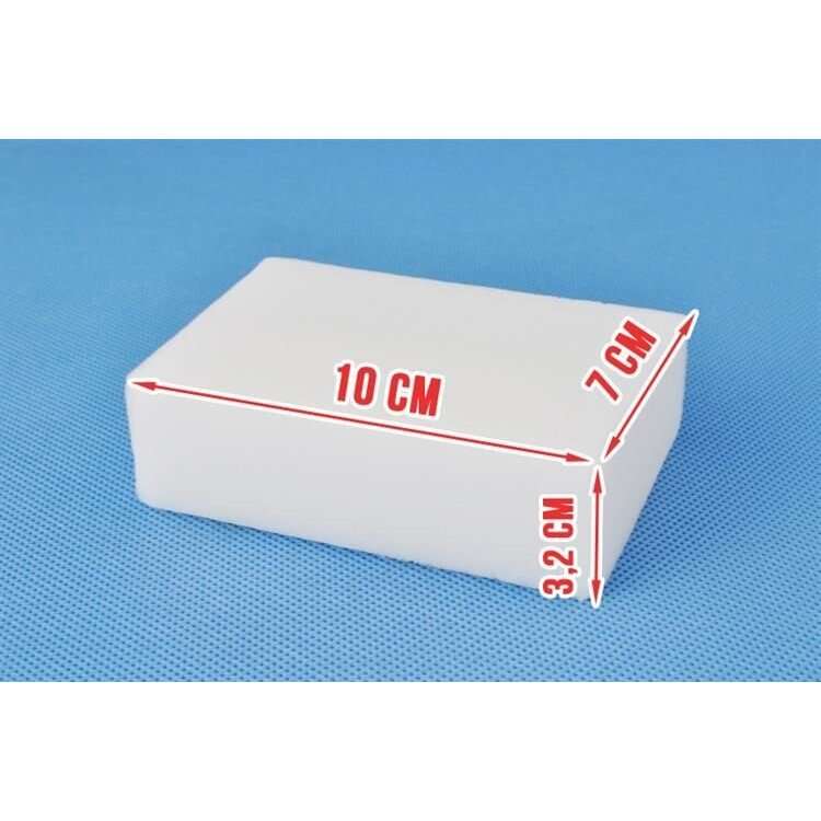 Burete magic, pentru curatare, alb, 10x7x3.2 cm, Isotrade - Artool.ro