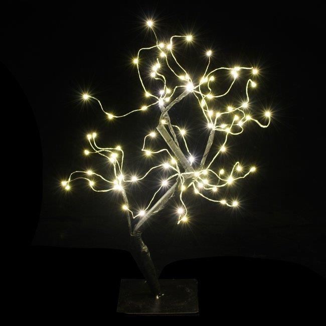 Pom decorativ cu lumini, negru, 90 LED, IP44, 45 cm - Artool.ro