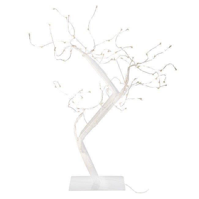 Pom decorativ cu lumini, alb, 90 LED, IP44, 45 cm - Artool.ro