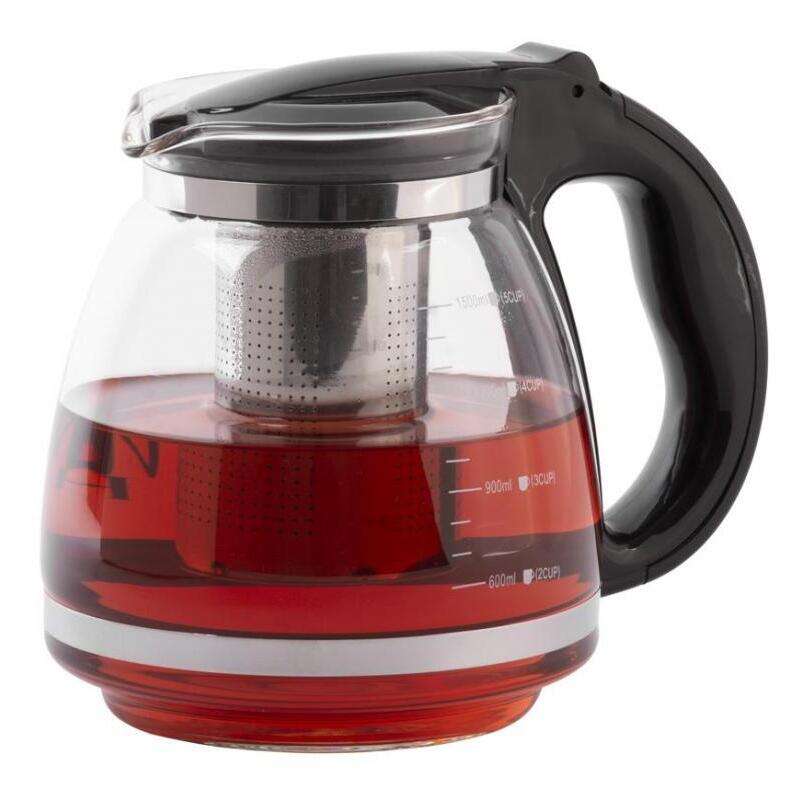 Ceainic cu maner, sticla, 1.5 L, TP021, MagicHome - Artool.ro