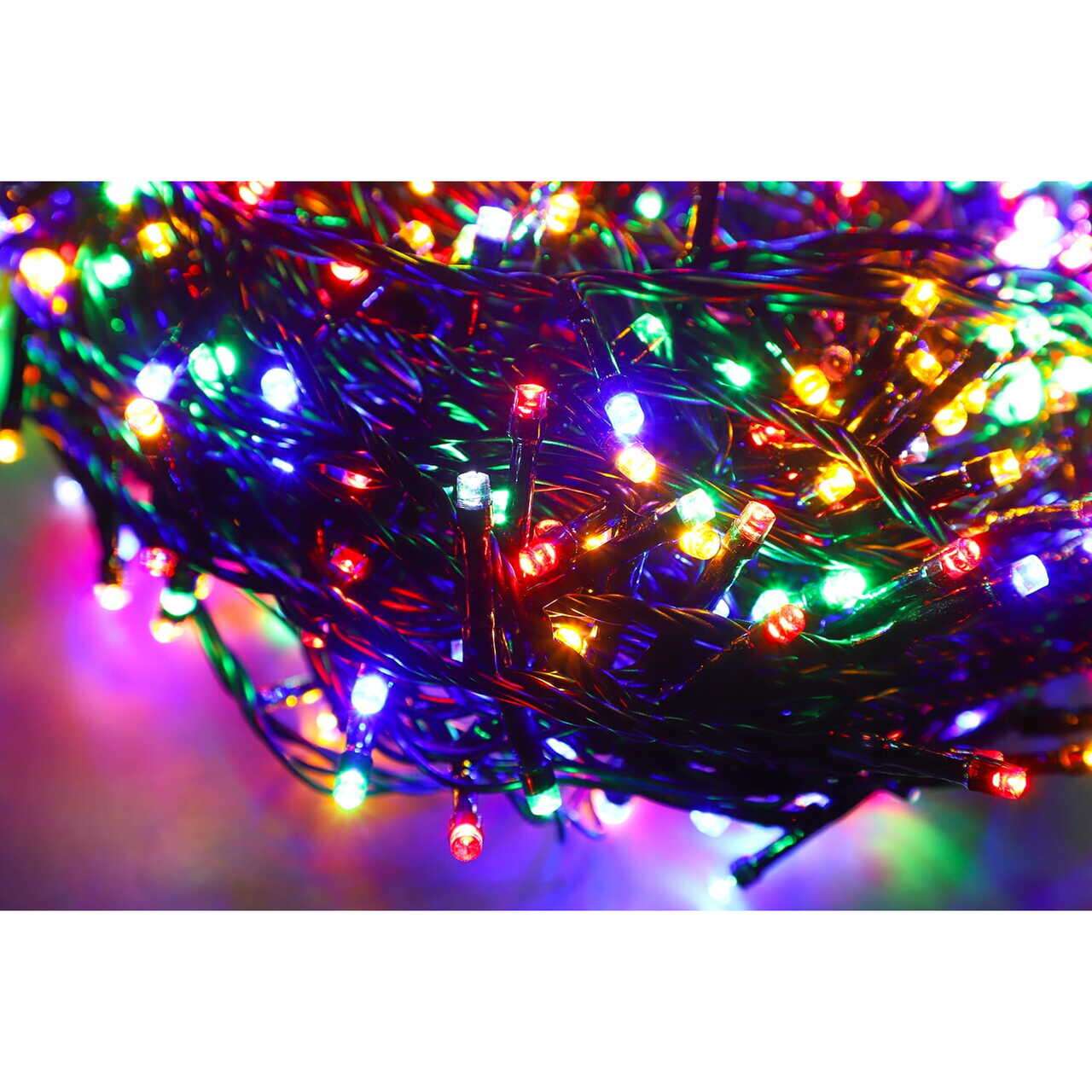 Instalatie luminoasa de Craciun, exterior/interior, 500 LED, cu efect ...
