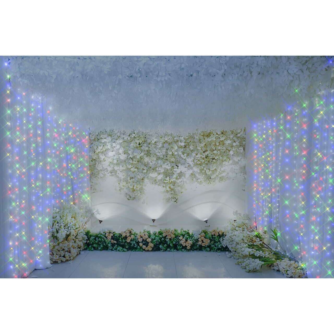 Instalatie luminoasa de Craciun, interior, 300 micro LED, 8 moduri ...