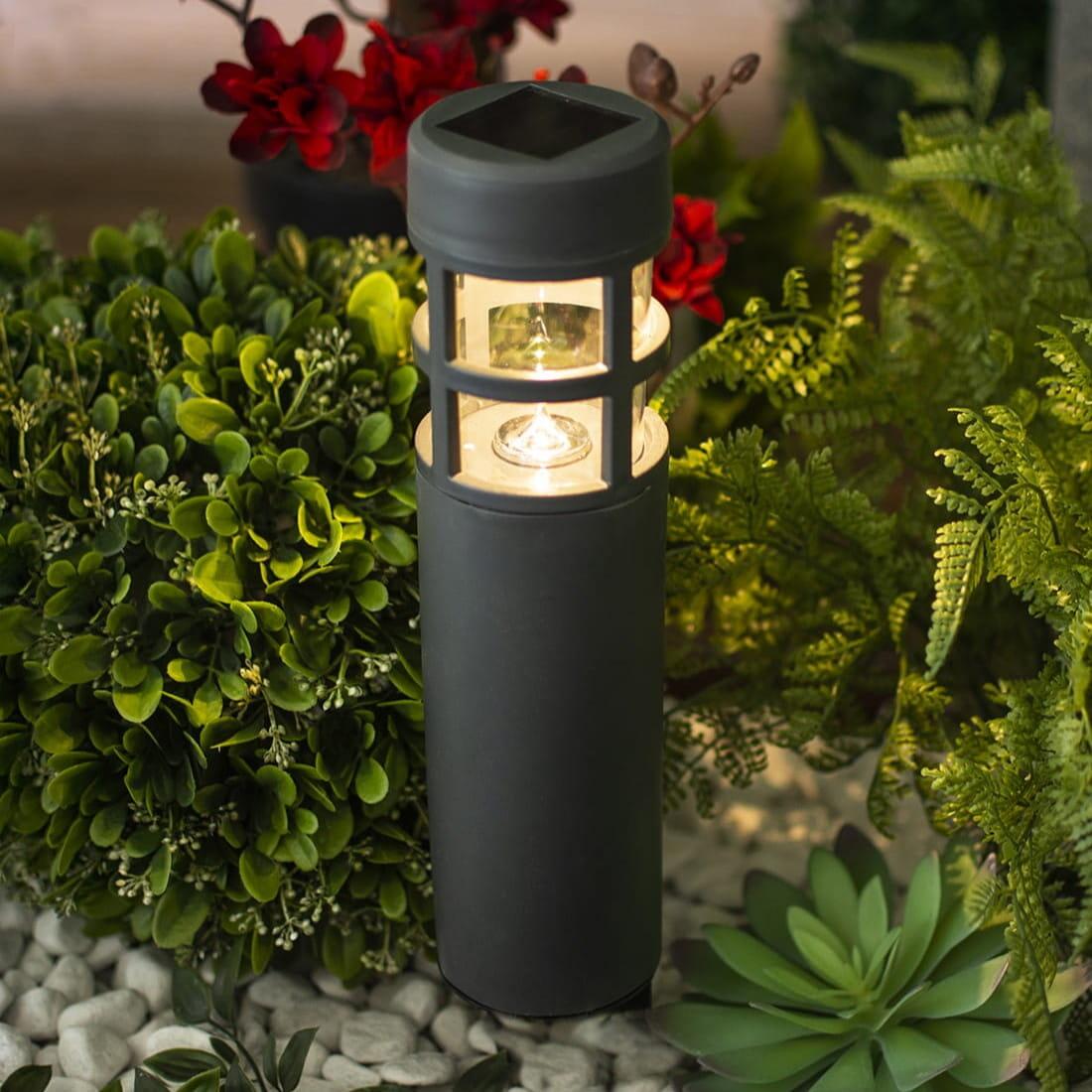 Lampa solara pentru gradina, Jumi, 1 LED, 1.2 V, 7x40 cm - Artool.ro