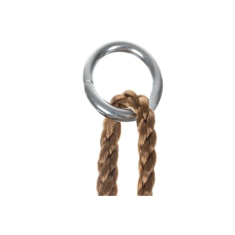 Leagan pentru copii, plastic, rotund, rosu, max 150 kg, 28x100/175 cm ...