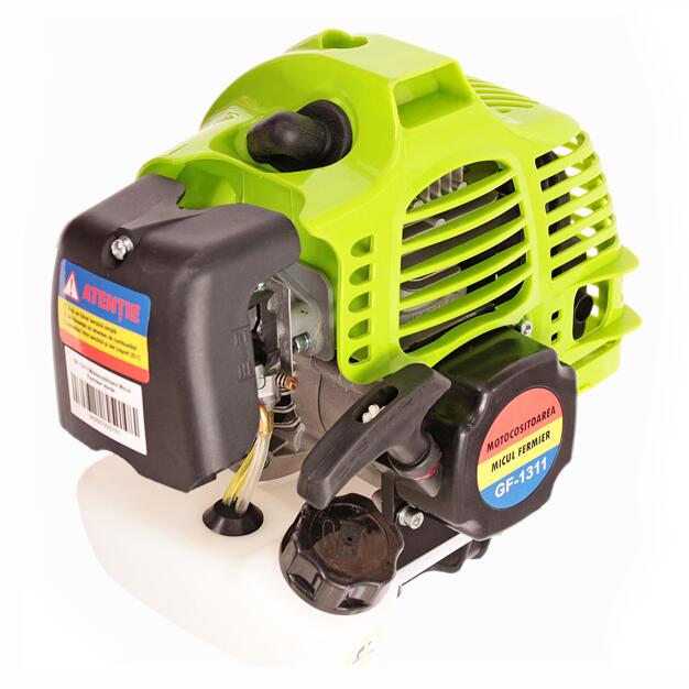 Motocoasa/trimmer pentru tuns iarba, Micul Fermier, benzina, cu 4 ...