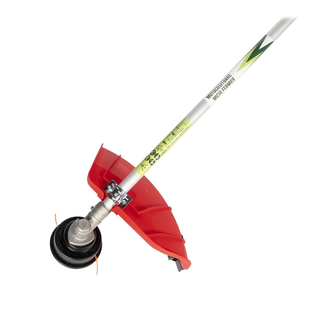 Motocoasa/trimmer pentru tuns iarba, tip rucsac, Micul Fermier, benzina ...