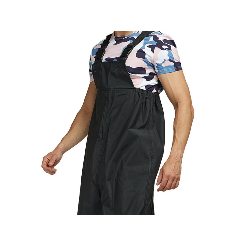 Pantaloni, cu pieptar, salopeta, pentru pescuit, cu bretele ajustabile ...