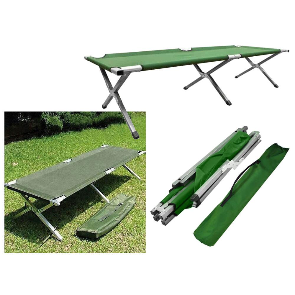 Pat pliabil camping, gradina, pescuit, Verk Group, poliester, verde ...