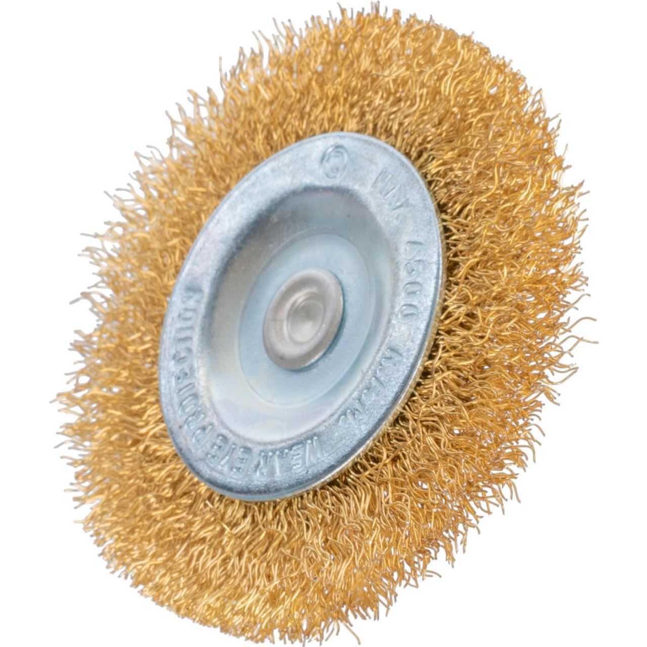 Perie sarma alama, circulara, cu tija, 75 mm, Richmann - Artool.ro