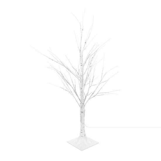 Pom decorativ cu lumini, alb cald, 96 LED, IP44, 230V, 180 cm, Isotrade ...