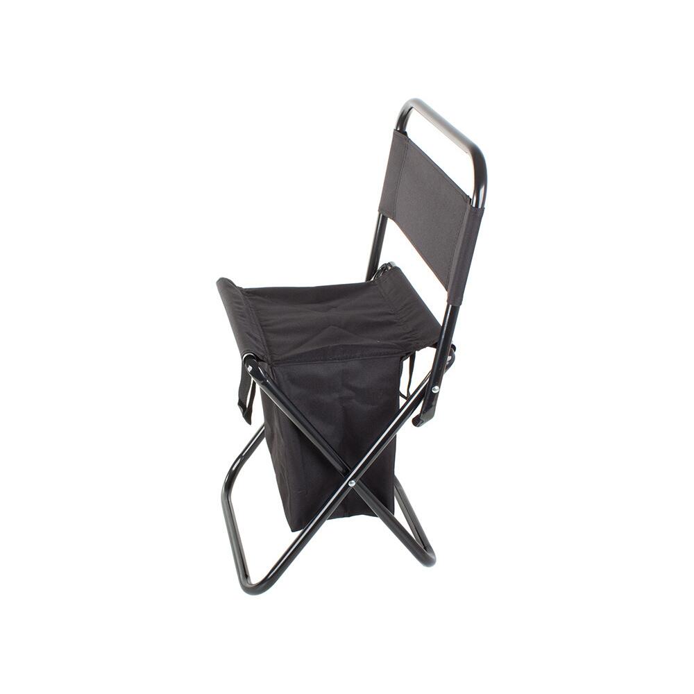 Scaun pliabil, gradina, camping, pescuit, Verk Group, cu spatar, geanta ...