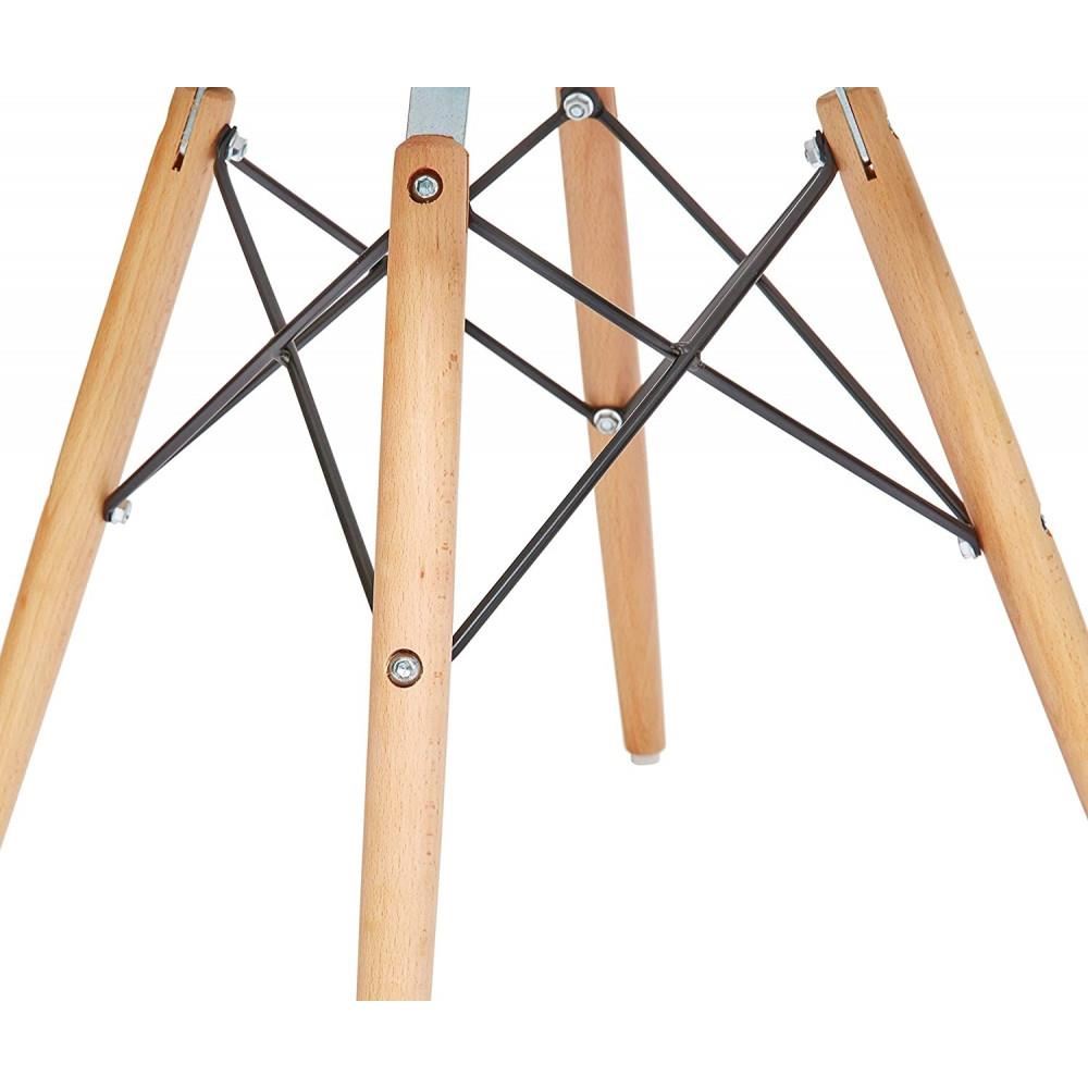 Scaun stil scandinav, alb, 46x41x84 cm - Artool.ro