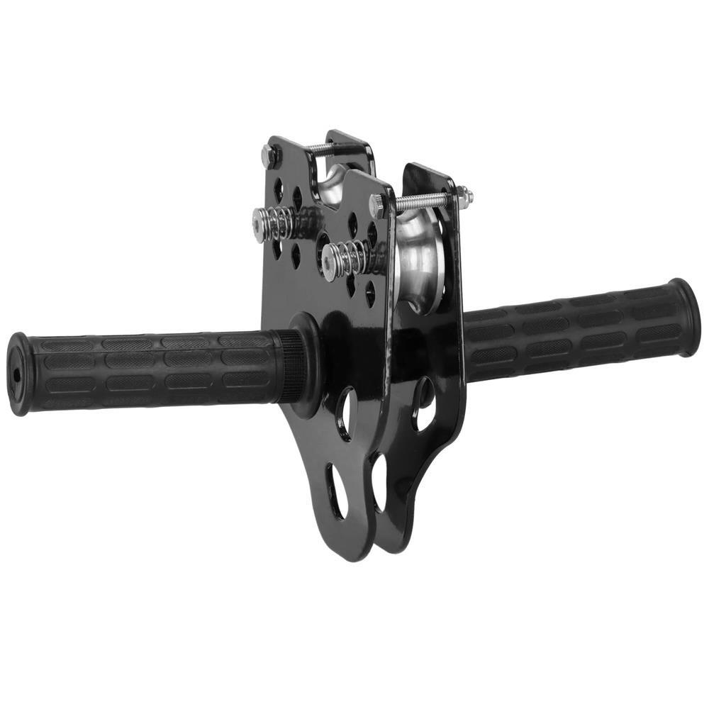 Set tiroliana copii, Springos, cu leagan rotund, maner, scripete ...