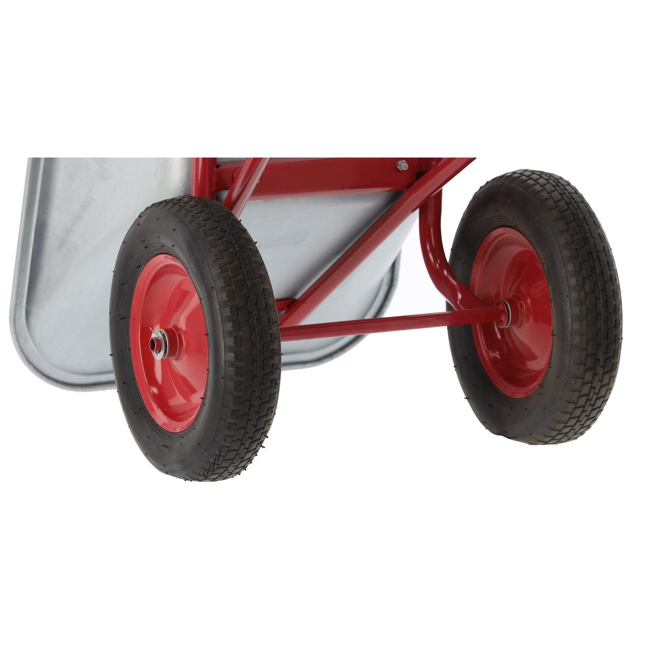 Roaba de gradina/constructii, cuva metalica, max 180 kg, 140 L, Chomik ...