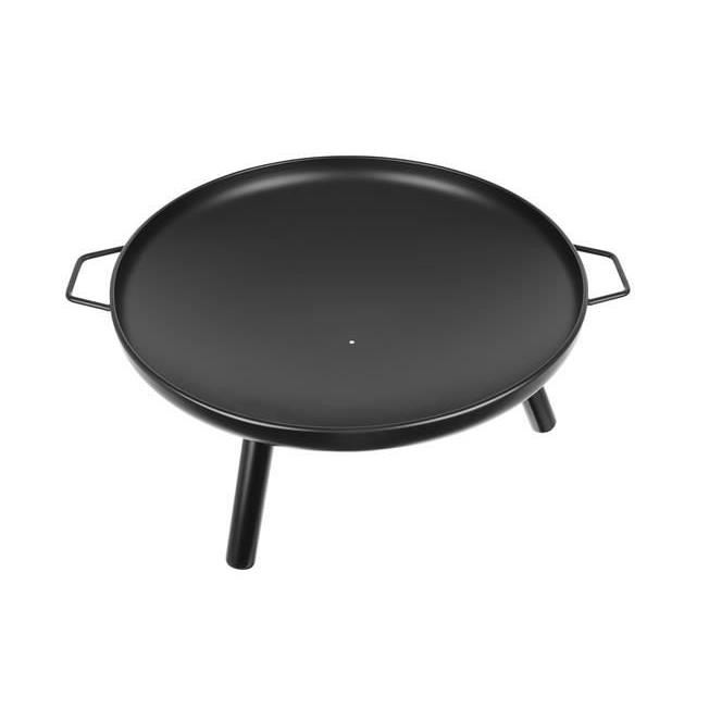 Vatra de foc, pentru gradina, inox, negru, 60x29 cm, Kaminer - Artool.ro
