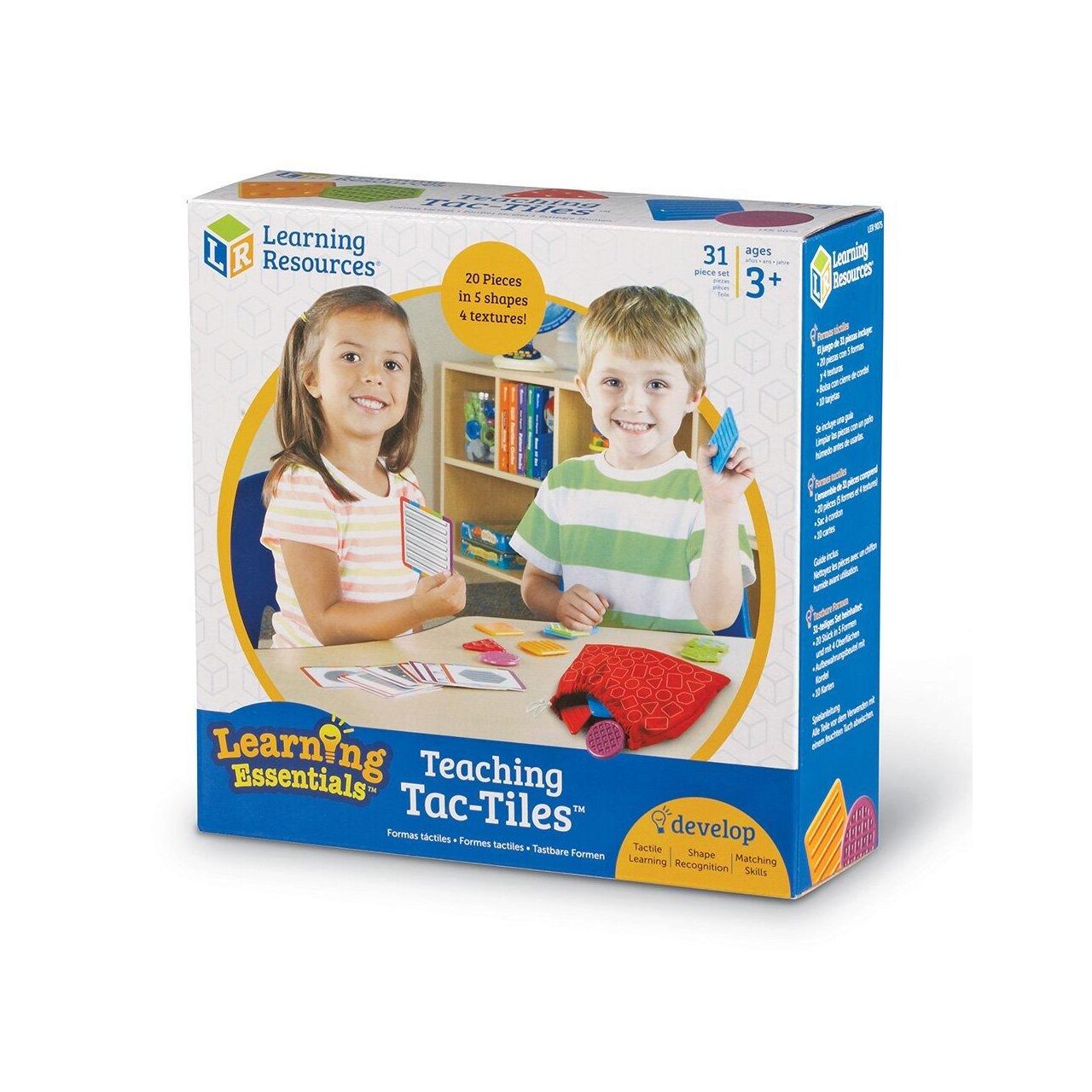 Set tactil - Texturi si forme - Artool.ro