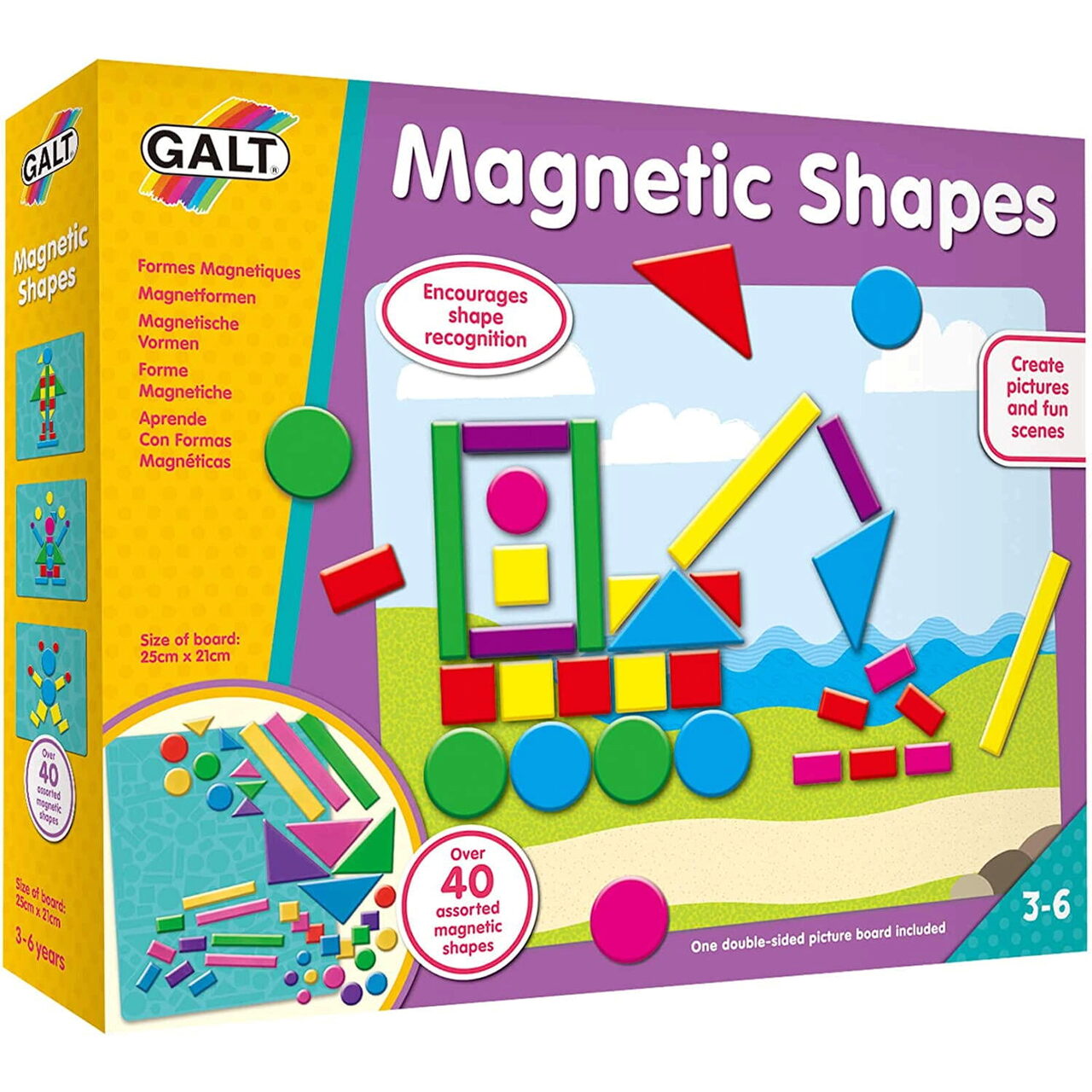 Set - forme geometrice magnetice - Artool.ro