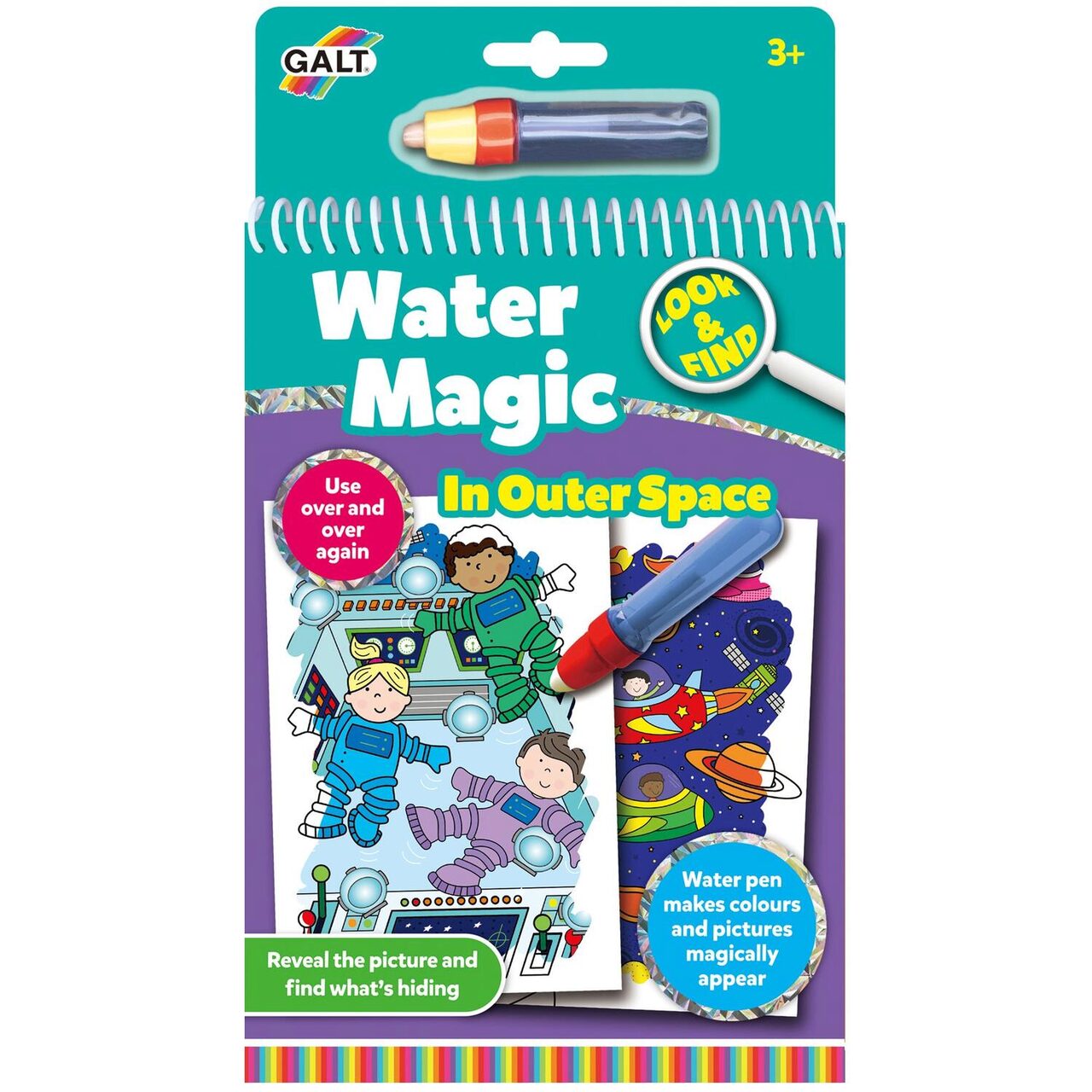 Water magic: Carte de colorat Spatiu - Artool.ro