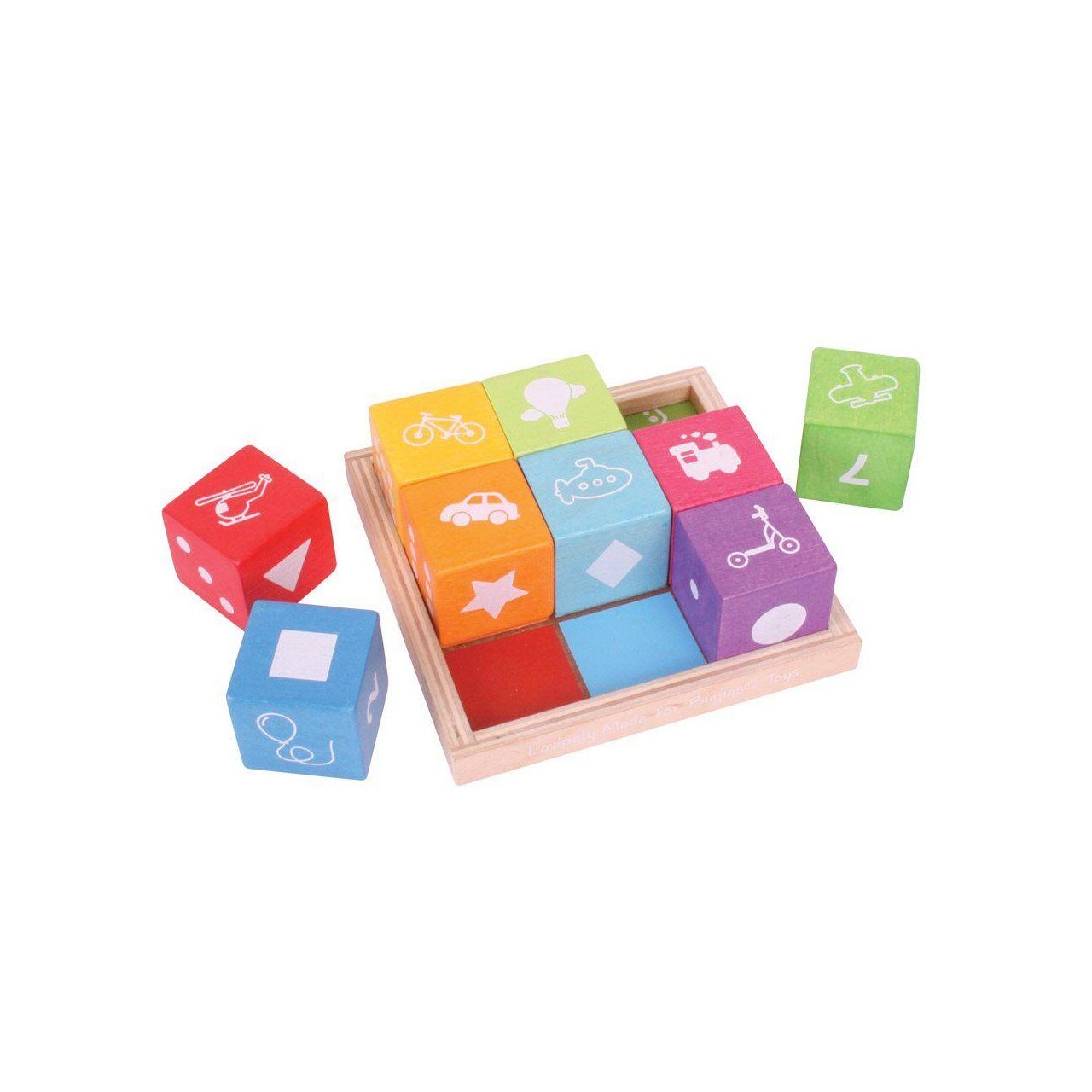 Cuburi din lemn cu imagini - Artool.ro