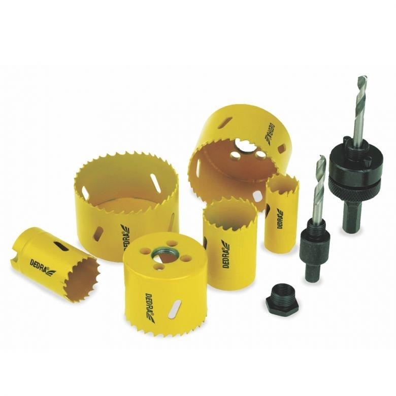 Carota bimetal pentru gaurit metal, inox, aluminiu, lemn, cu adaptor ...