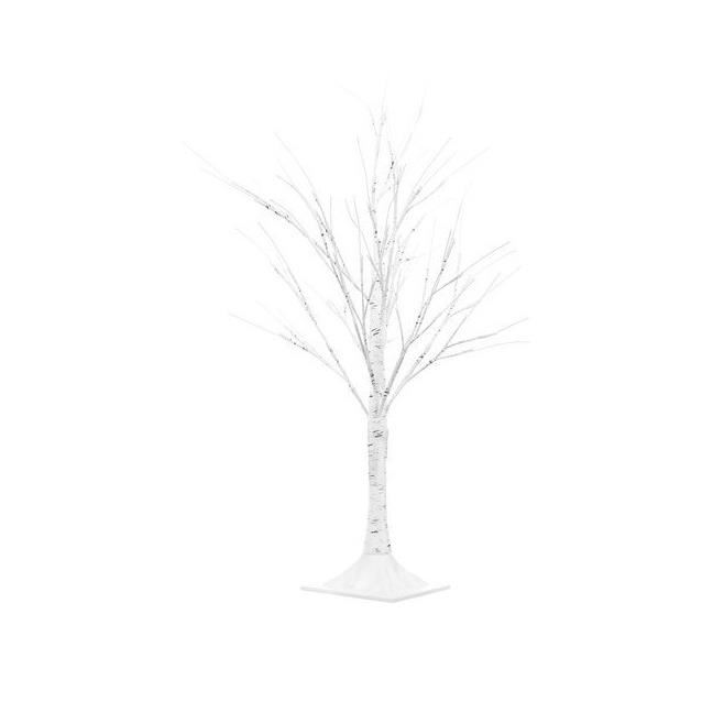 Pom decorativ cu lumini, alb cald, 96 LED, IP44, 230V, 180 cm, Isotrade ...