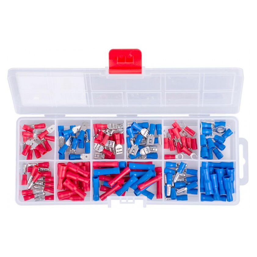 Set conectori electrici, papuci, Strend Pro, pentru cabluri electrice ...