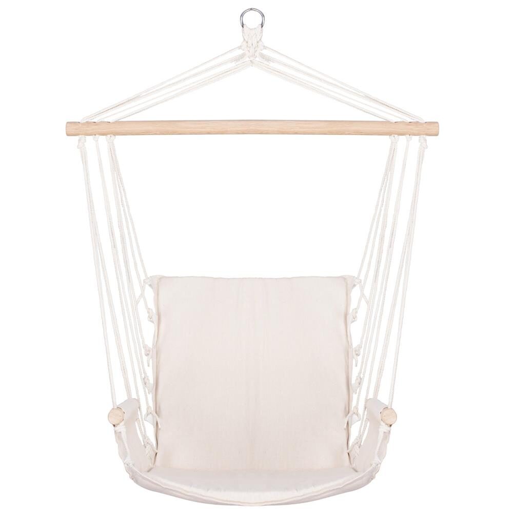 Hamac tip scaun, Springos, crem, max 150 kg, 130x90 cm - Artool.ro