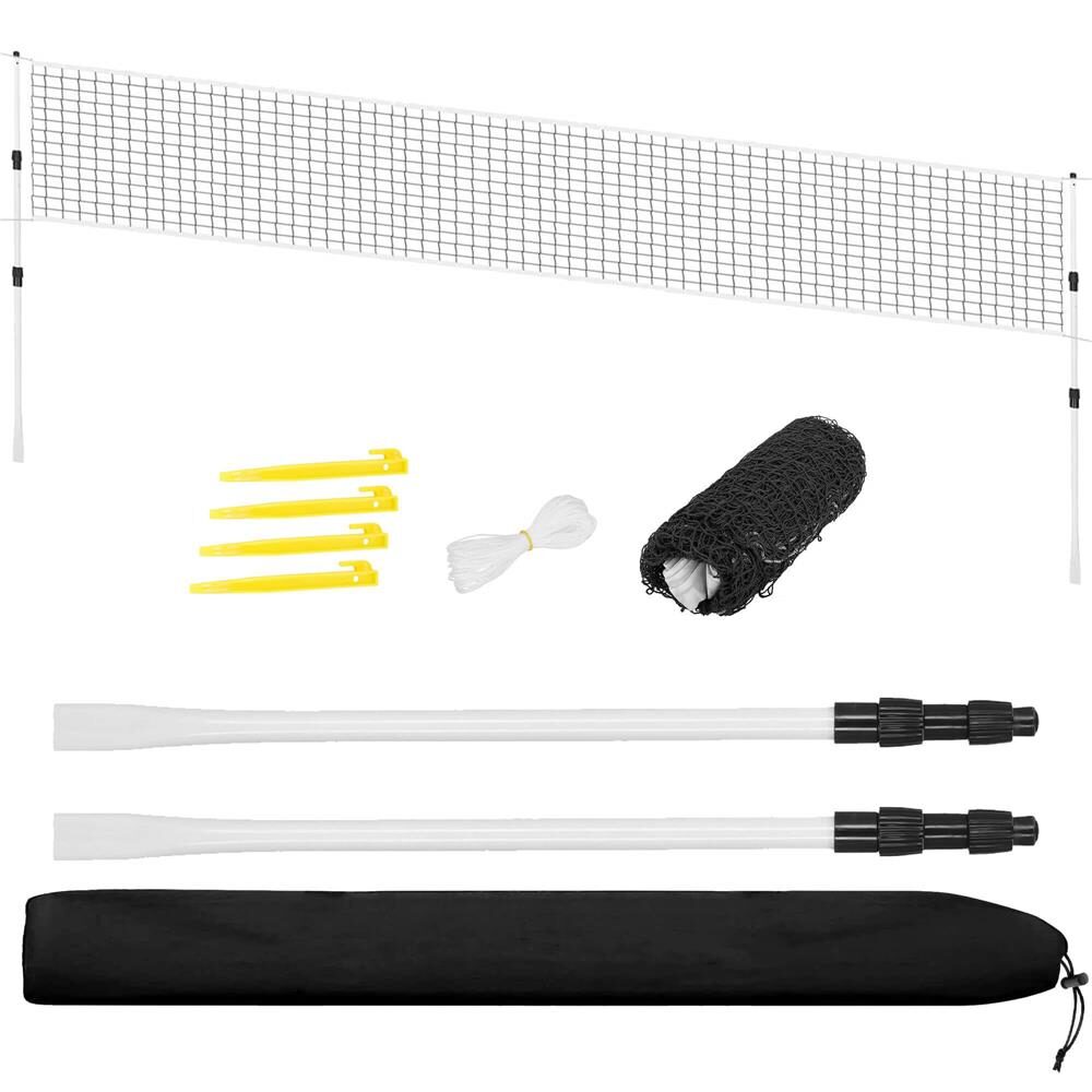 Plasa/fileu pentru badminton, Springos, cu husa si accesorii de montare ...