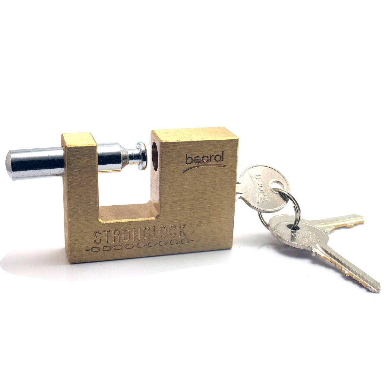 Lacat Strong Lock 70mm Alama monobloc dreptunghiular + 3 chei - Artool.ro