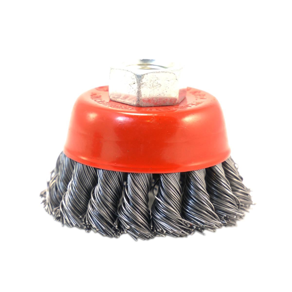 Perie sarma, tip cupa, cu toroane, M14, 60 mm - Artool.ro