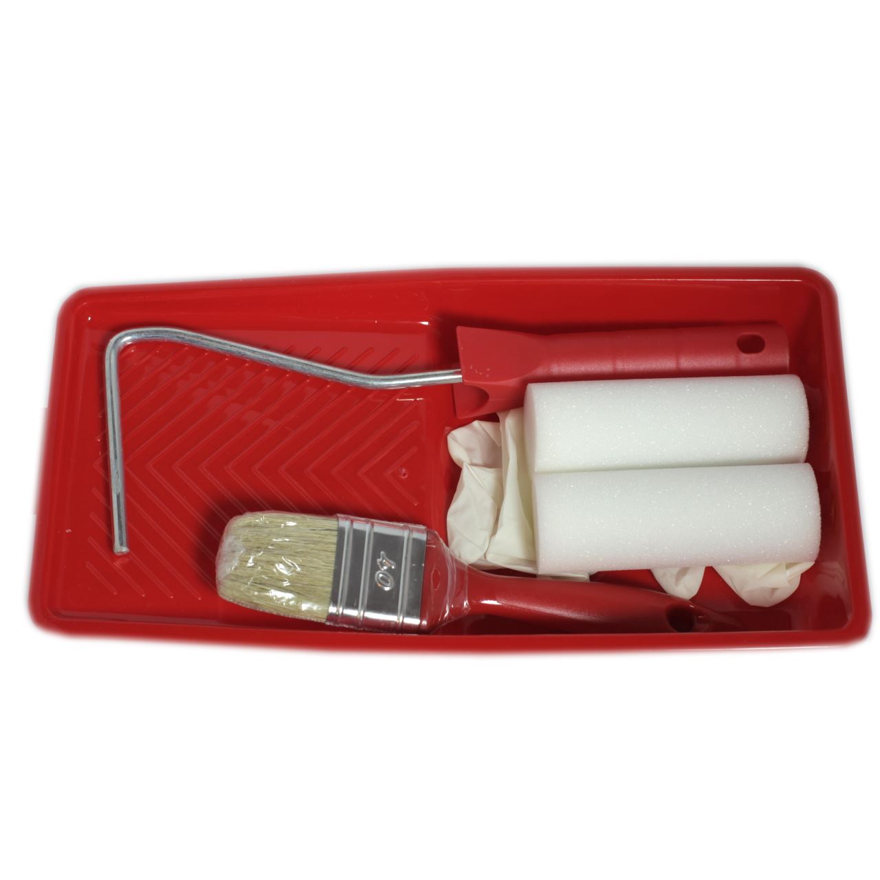 Set vopsit nr. 19, 2 role burete, pensula, manusi - Artool.ro