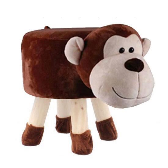 Scaun taburet copii model Maimuta 28x30 cm - Artool.ro