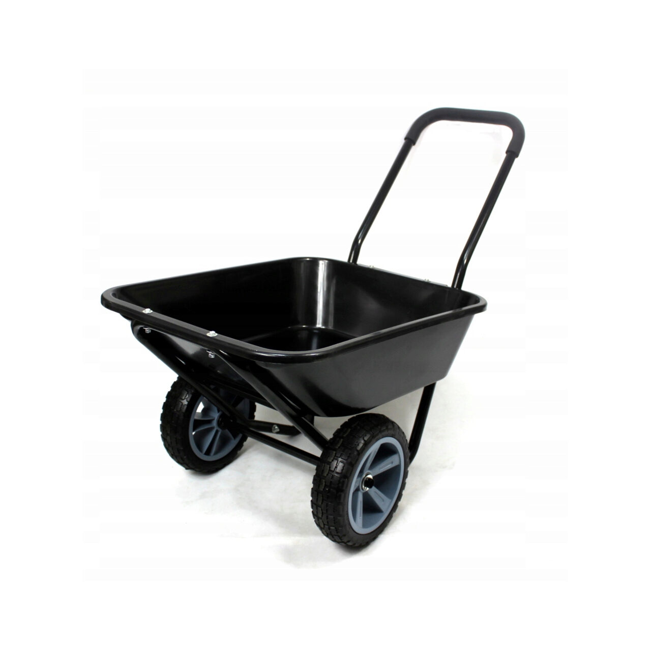 Carucior gradina 120L PVC, roti mari Garden Line - Artool.ro